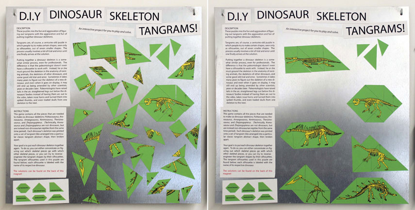D.I.Y. Dinosaur Skeleton Tangrams! – Chris Wildrick